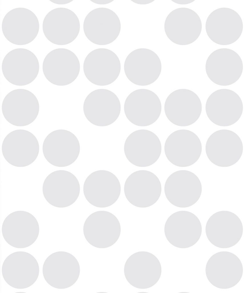 Connect Four Wallpaper • Colorful & Gray Dots • Milton & King