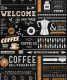 Yo Coffee Wallpaper • For Cafes or Brekky Nooks • Milton & King