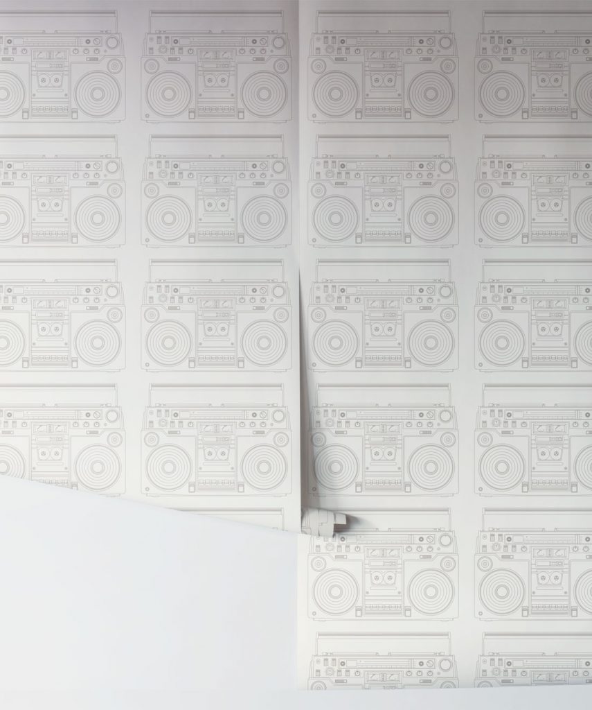 Boom Box Wallpaper • Retro Music Wallpaper • Milton & King