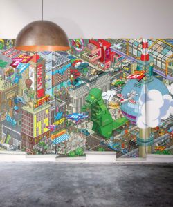 Exclusive Designer Murals from Talented Artists • Milton & King