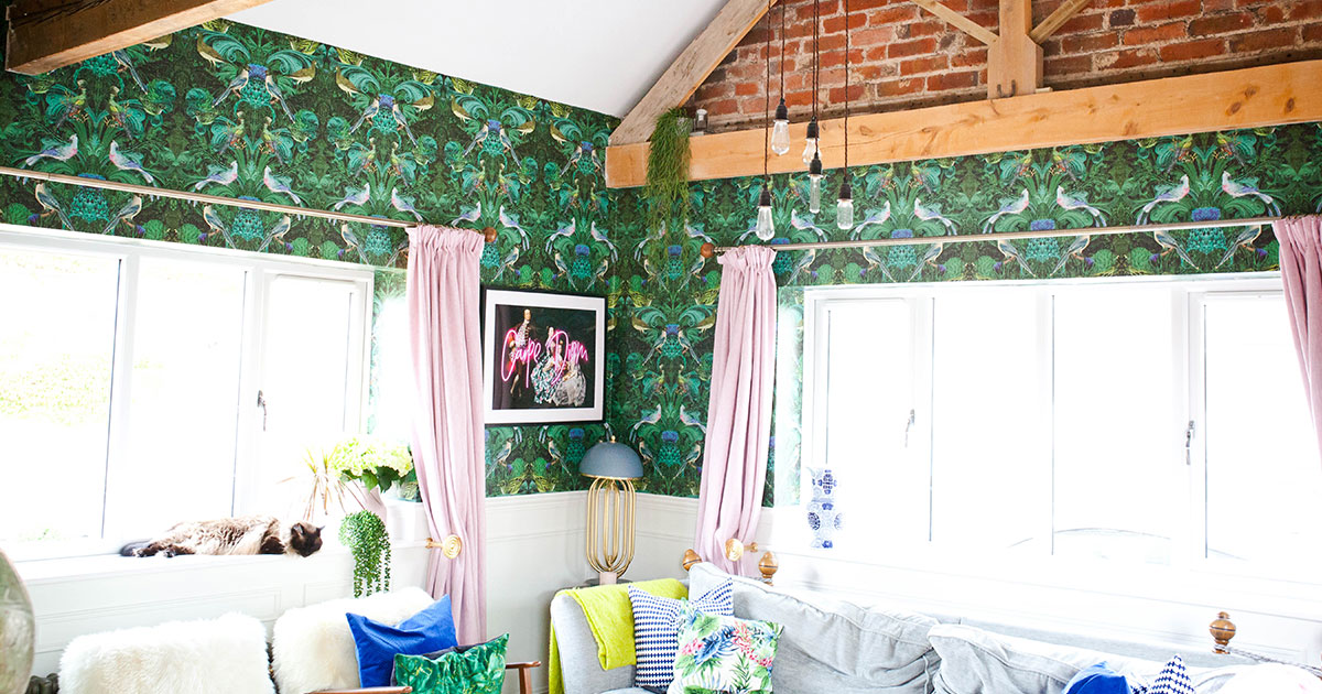 Green Wallpaper America • Fresh & Relaxing Decor • Milton & King