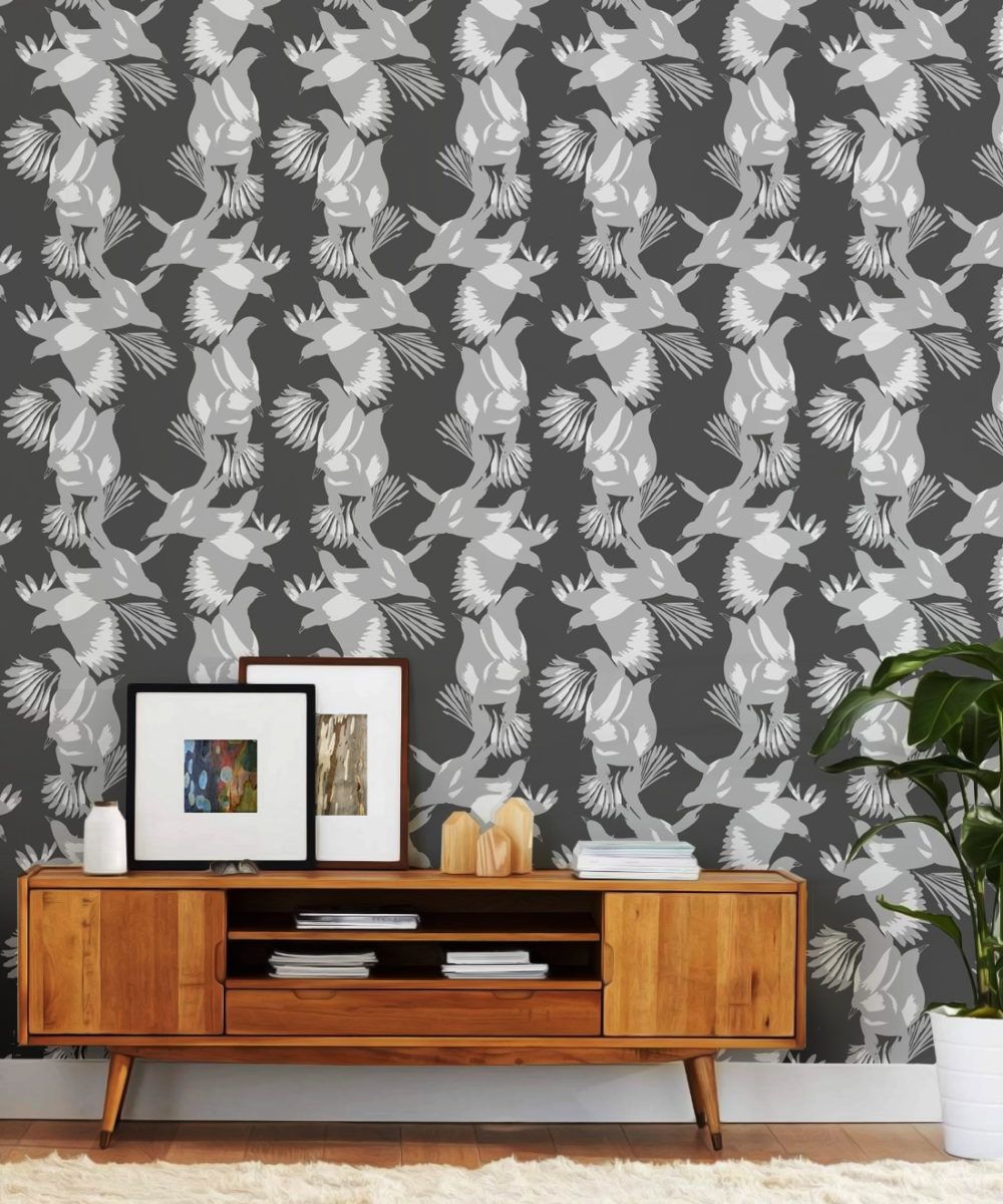 Magpie Wallpaper • Australian Bird Wallpaper • Milton & King