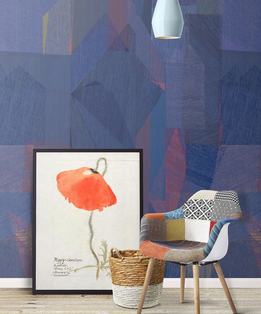 Chimera • Colorful Geometric Abstract Mural • Milton & King