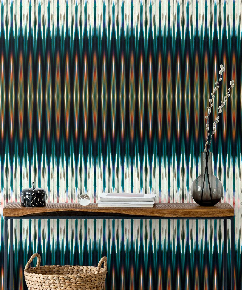 Ikat • Stunning Geometric Wallpaper • Milton & King