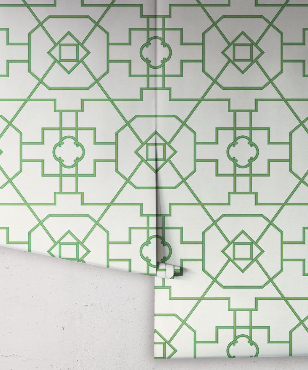 Trellis Wallpaper • Geometric Wallpaper • Milton & King