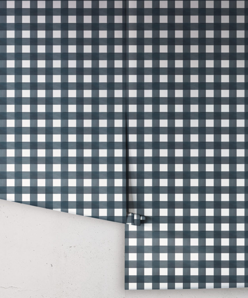 Check Wallpaper • A Classic, Gingham Design • Milton & King