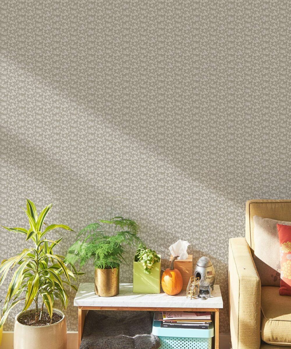 Seed Scattering Wallpaper • Grandmillennial Style • Milton & King