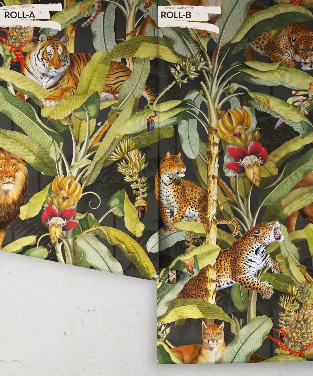 Felis Wallpaper • Botanical Wallpaper • Milton & King USA