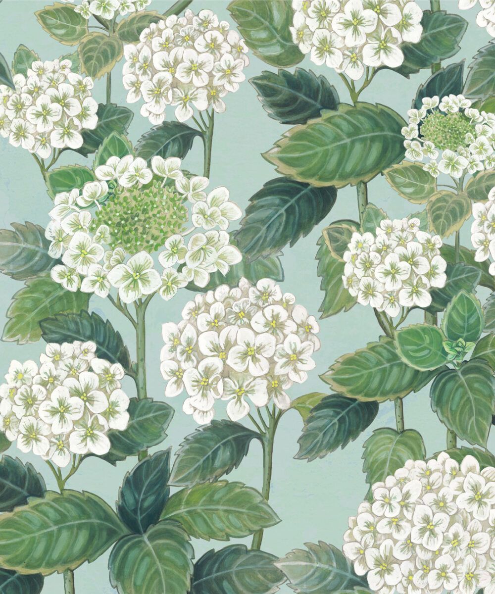 Hydrangea Garden Wallpaper • Gorgeous Florals • Milton & King