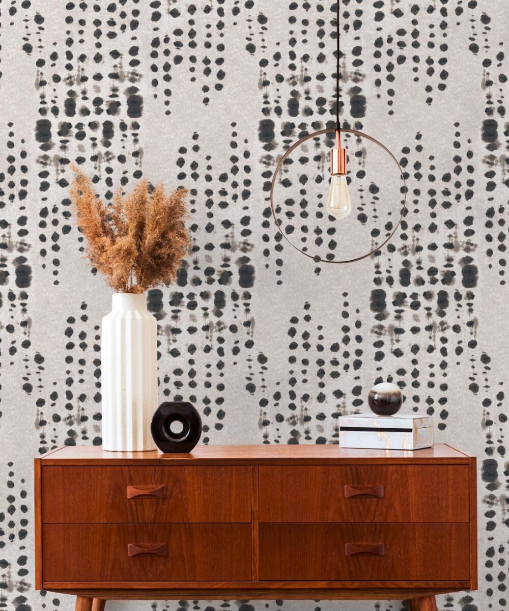 Love Note Wallpaper • Boho Spotted design • Milton & King