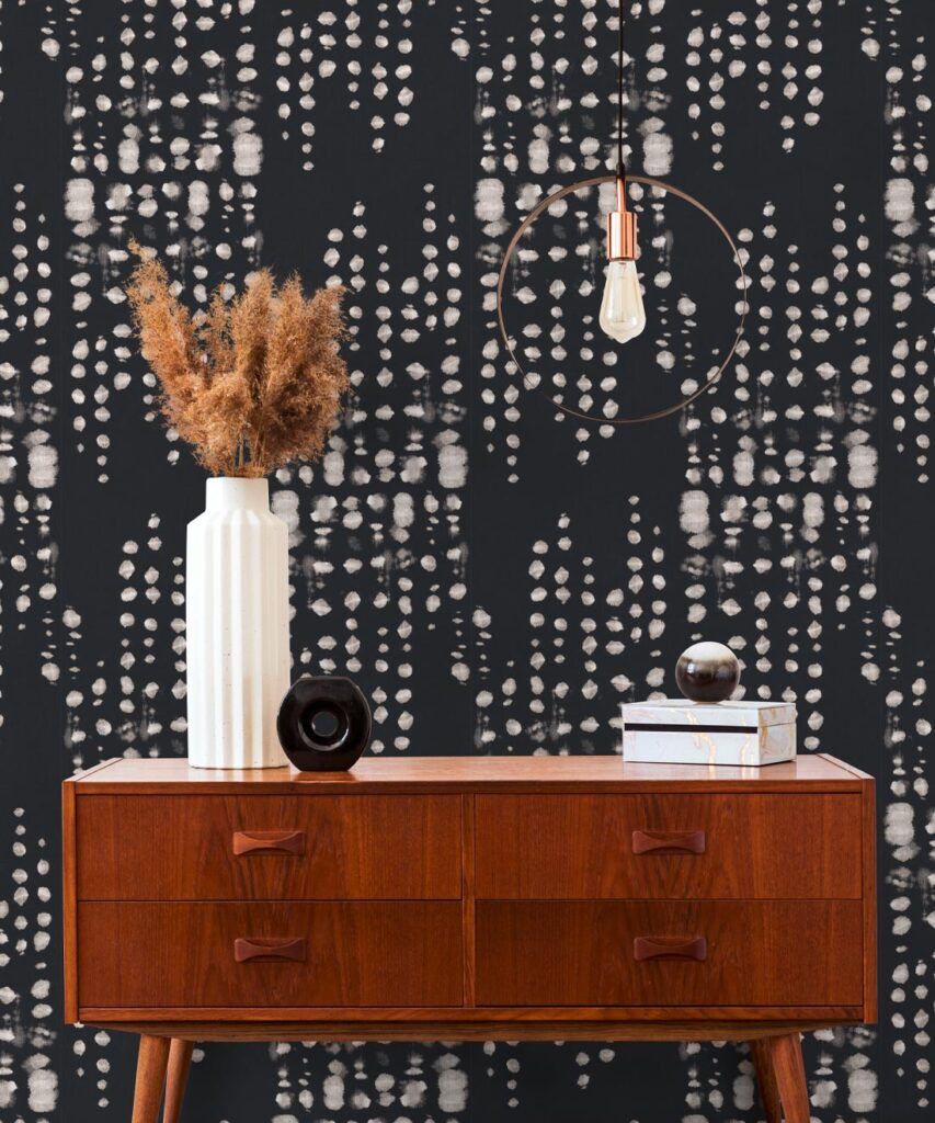 Love Note Wallpaper • Boho Spotted design • Milton & King