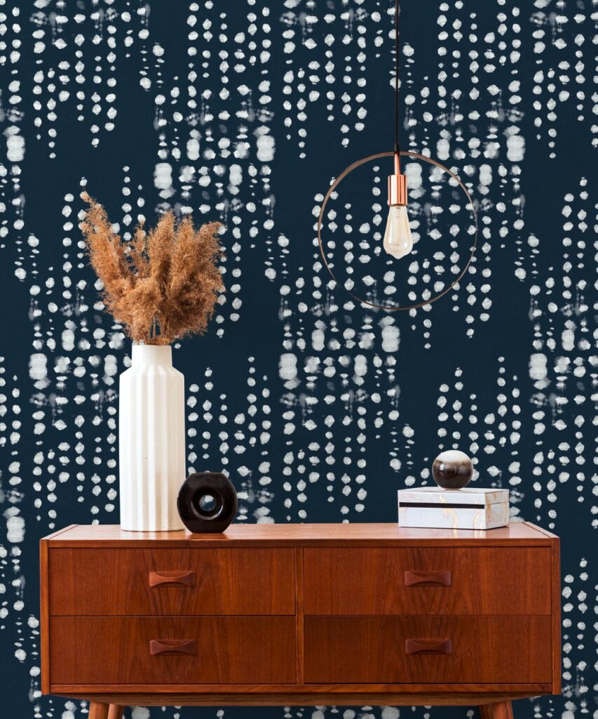 Love Note Wallpaper • Boho Spotted design • Milton & King