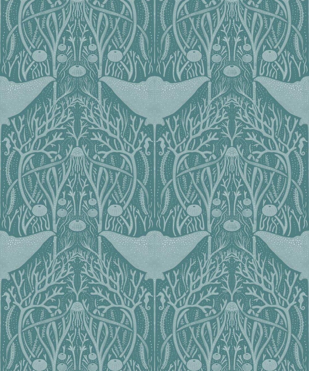 Manta Ray Wallpaper • Under-Sea Wallpaper • Milton & King