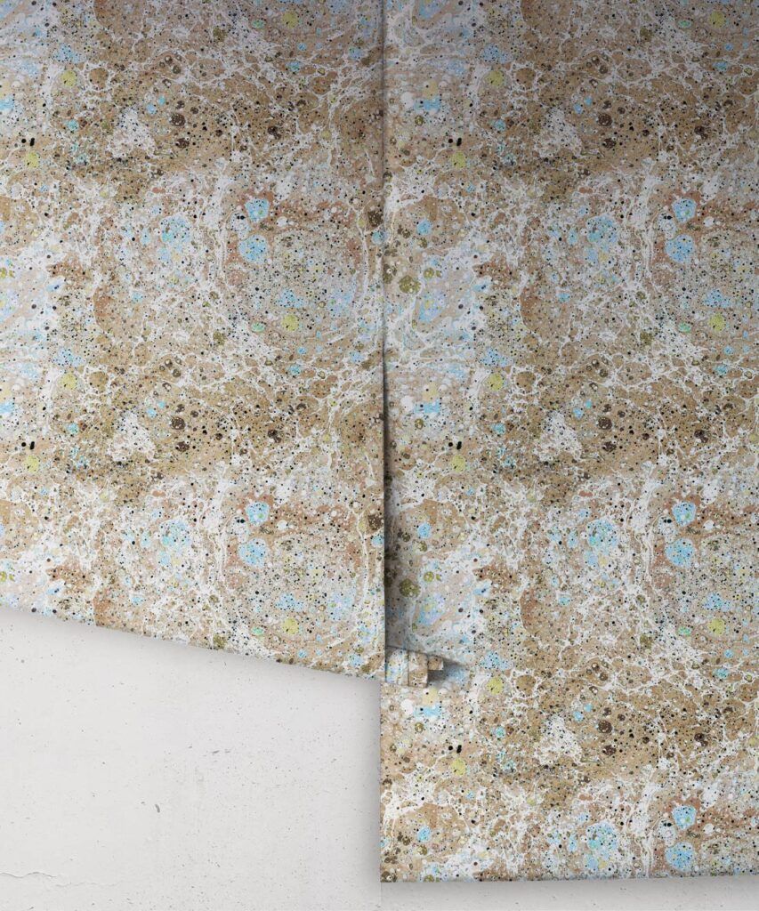 Rock Marbling Wallpaper • Natural Stone Design • Milton & King