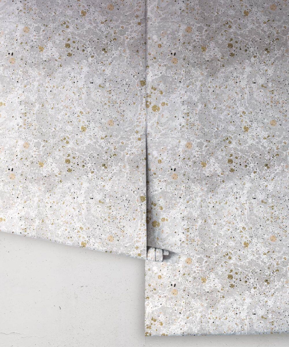 Rock Marbling Wallpaper • Natural Stone Design • Milton & King