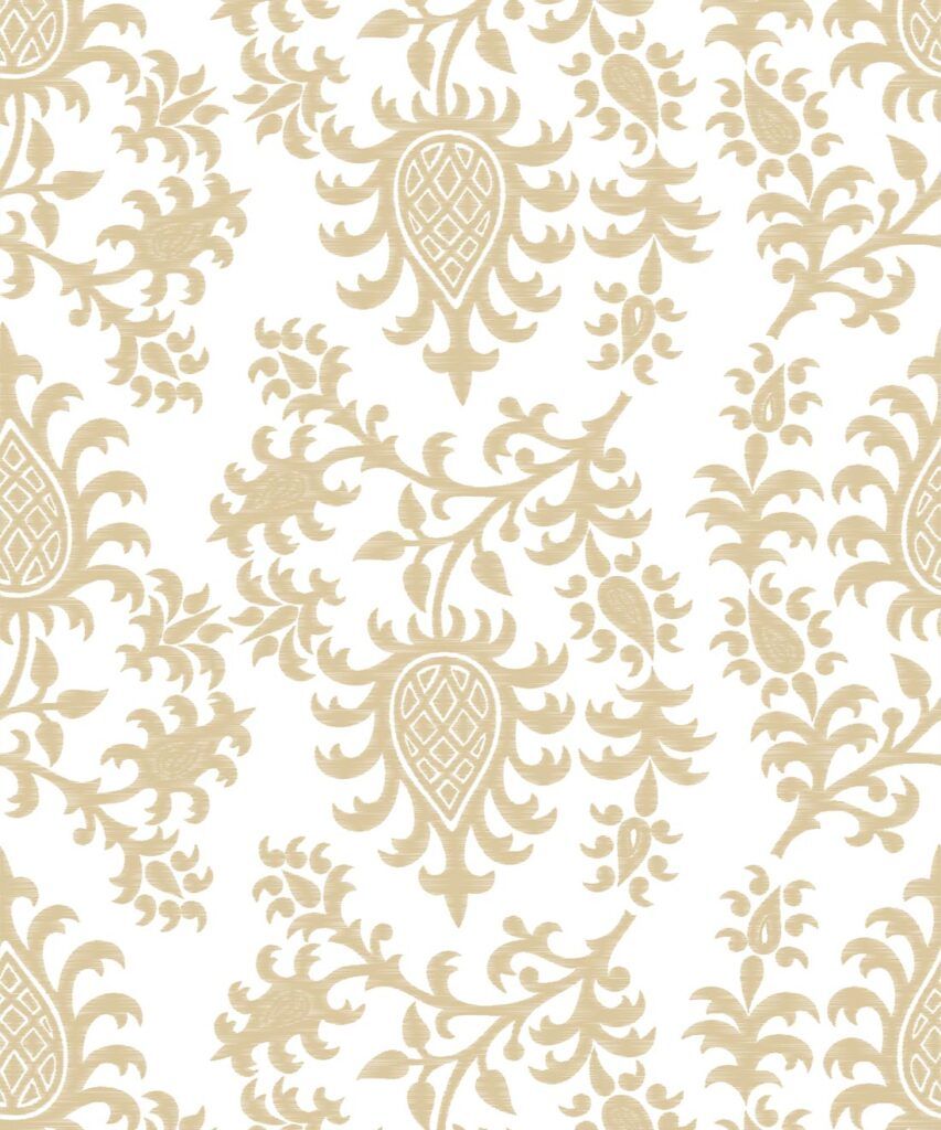 Desert Eve Wallpaper • Arabesque Floral • Milton & King