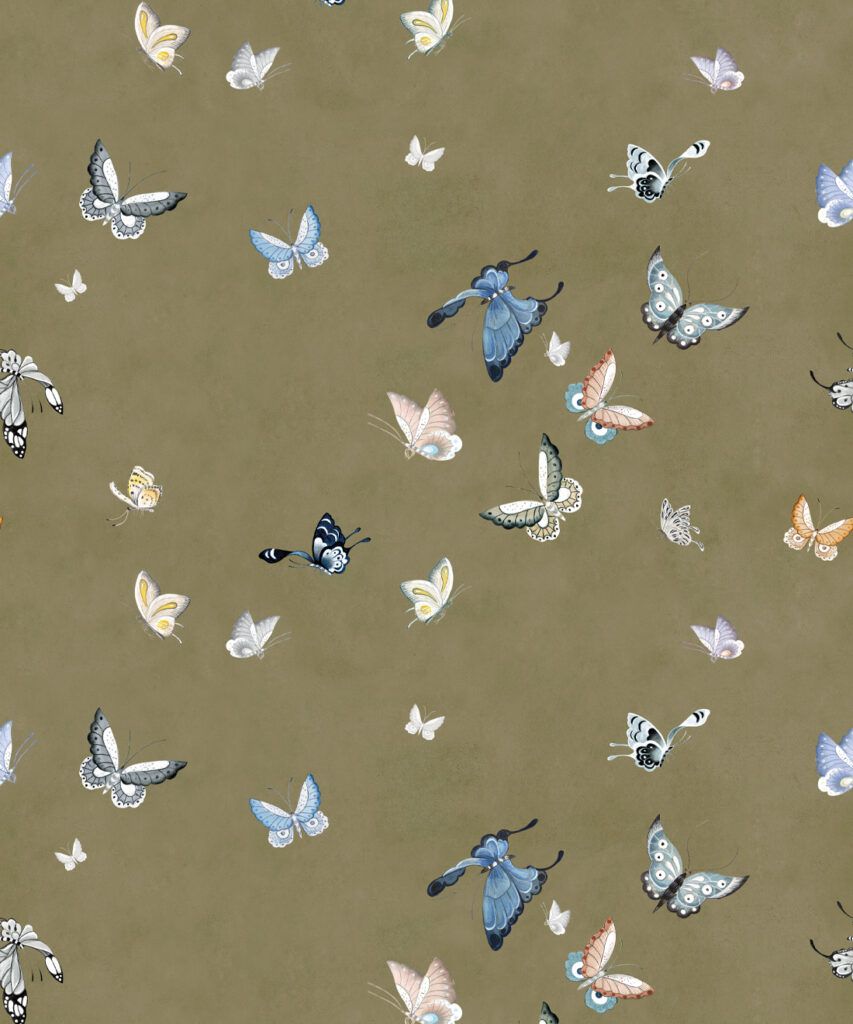 Butterflies Wallpaper • Butterflies Design • Milton & King USA