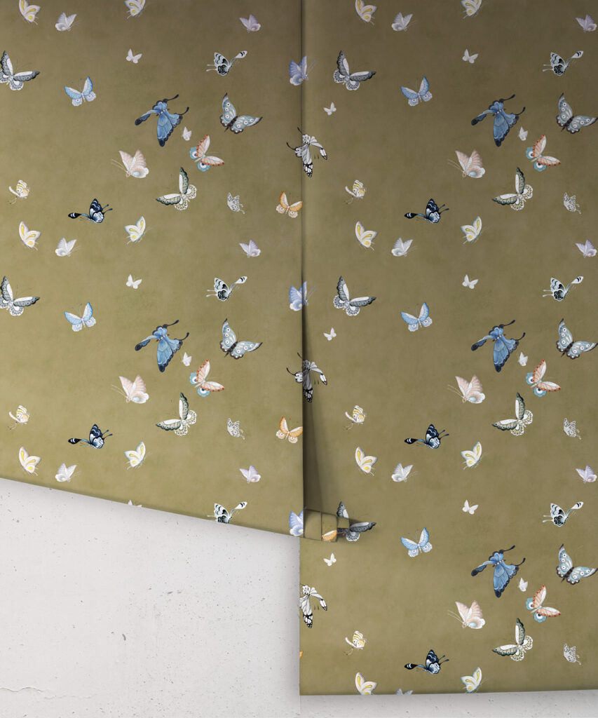 Butterflies Wallpaper • Butterflies Design • Milton & King USA