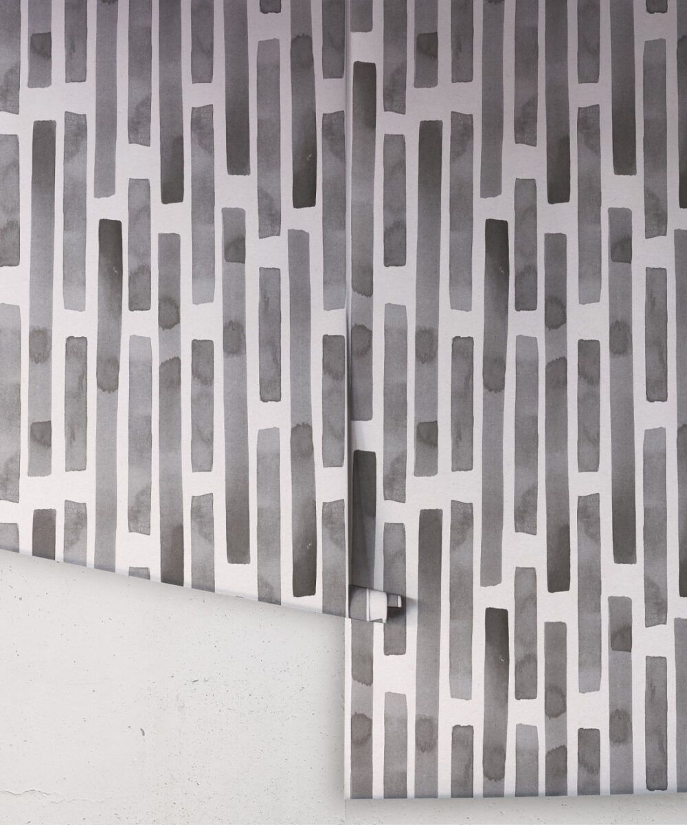 Colonnes Wallpaper • Watercolor Wallpaper • Milton & King USA