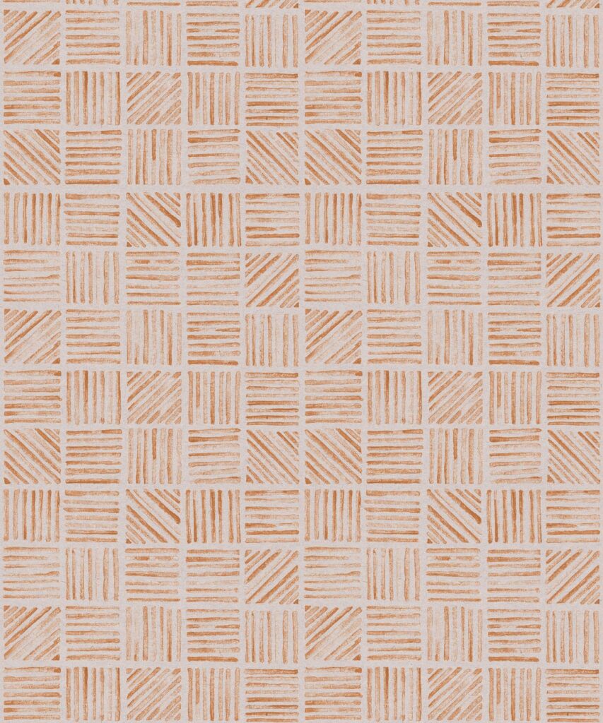 Lignes Deux Wallpaper • Weave Pattern • Milton & King USA