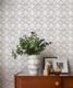 Fanned Flowers Wallpaper• Floral Wallpaper • Milton & King USA