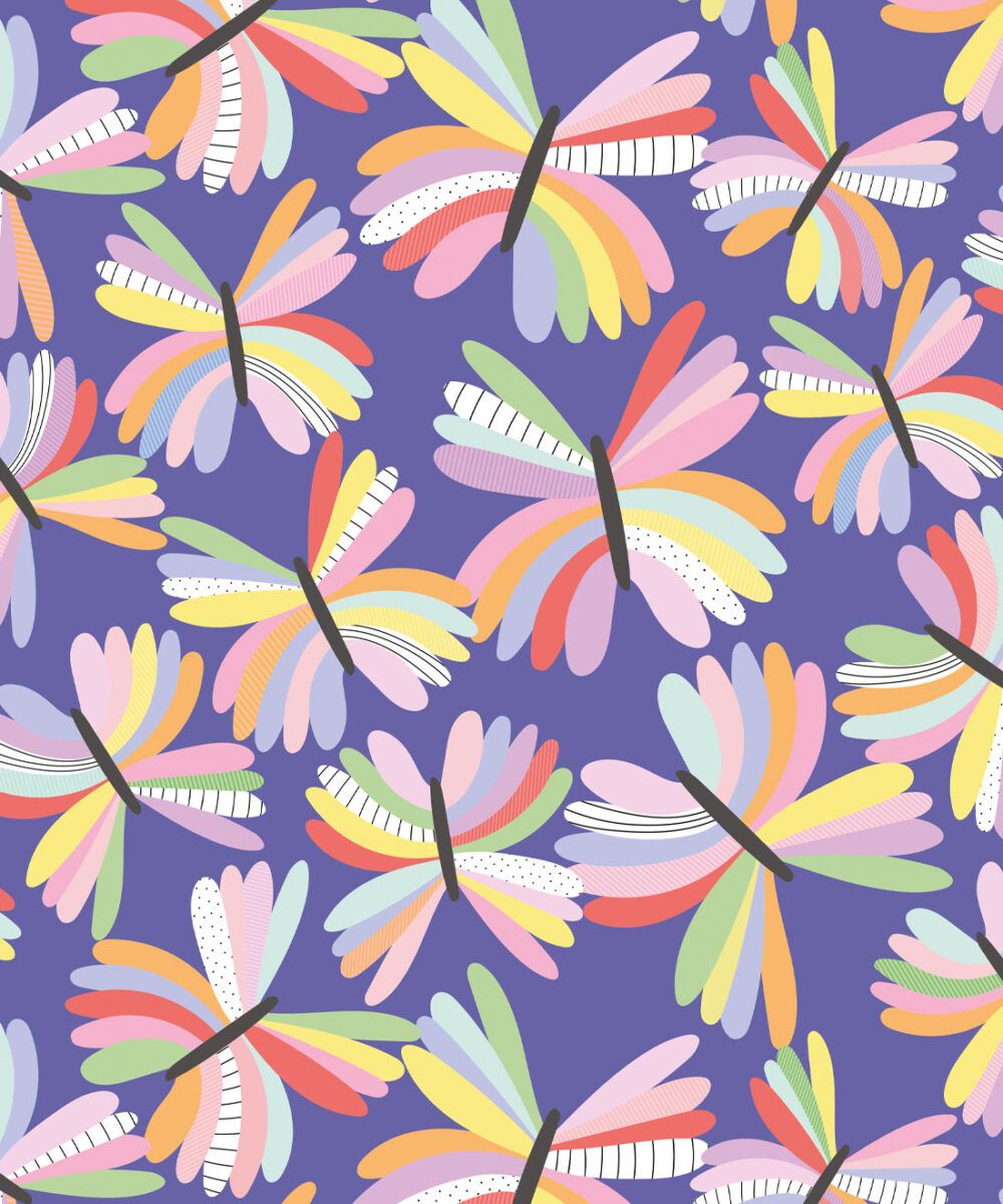 Flutter Wallpaper • Butterflies For Kids Rooms • Milton & King USA