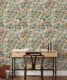 Balearic Cranes Wallpaper • Unique Bird Pattern • Milton & King US