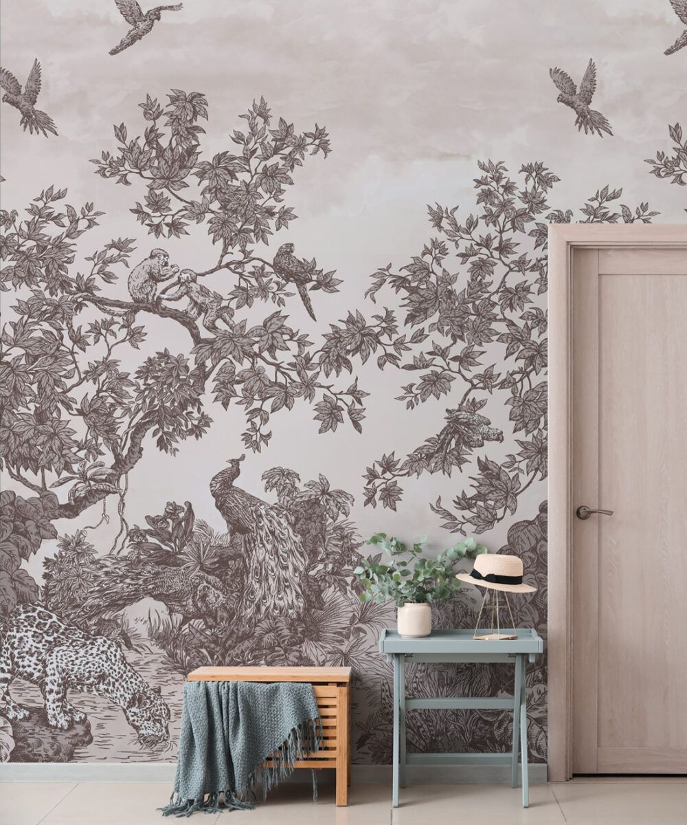 Sinharaja Mural • Jungle Scene • Milton & King USA