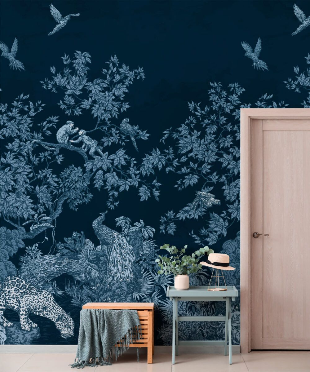 Sinharaja Mural • Jungle Scene • Milton & King USA