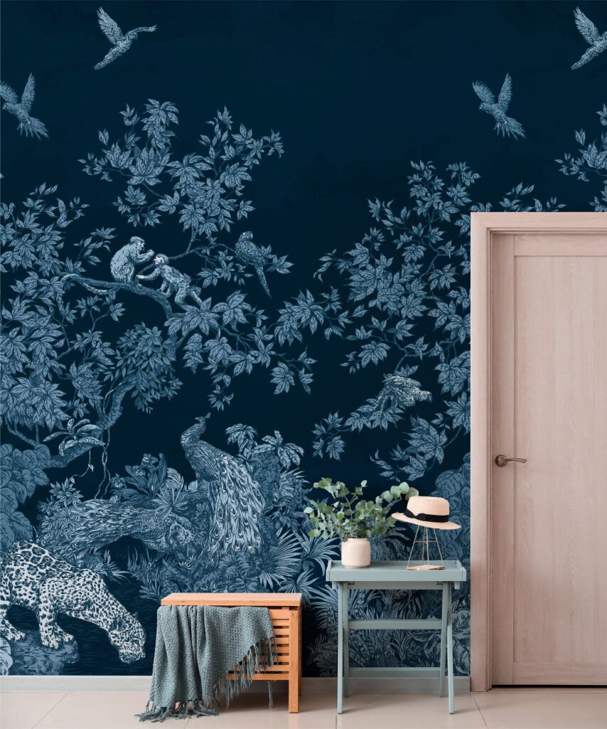 Sinharaja Mural • Jungle Scene • Milton & King USA