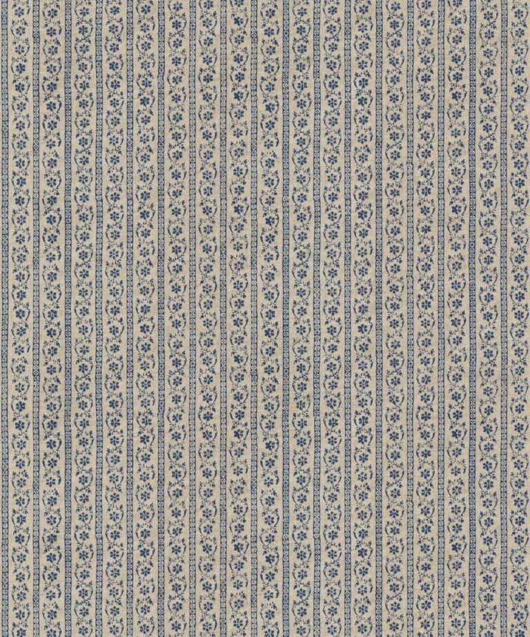 Daisy Chain Wallpaper • Floral Stripe Wallpaper • Milton & King USA