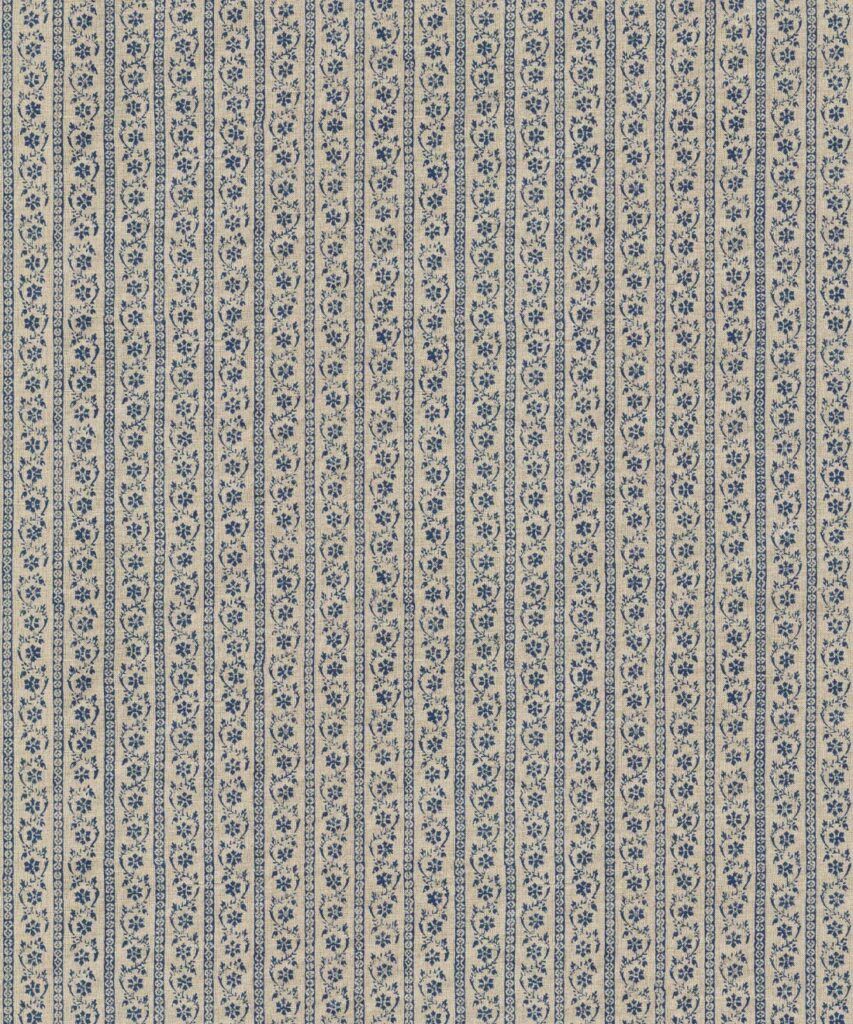 Daisy Chain Wallpaper • Floral Stripe Wallpaper • Milton & King USA