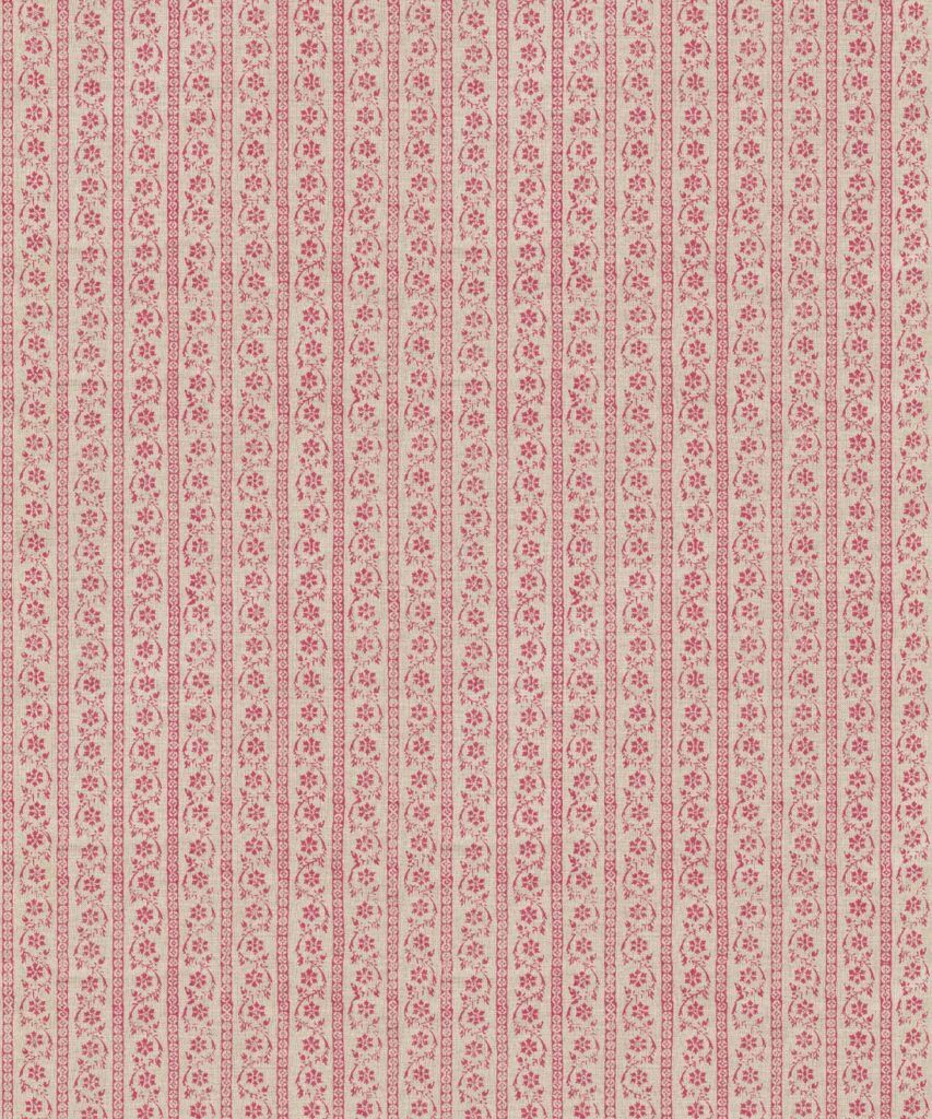 Daisy Chain Wallpaper • Floral Stripe Wallpaper • Milton & King USA