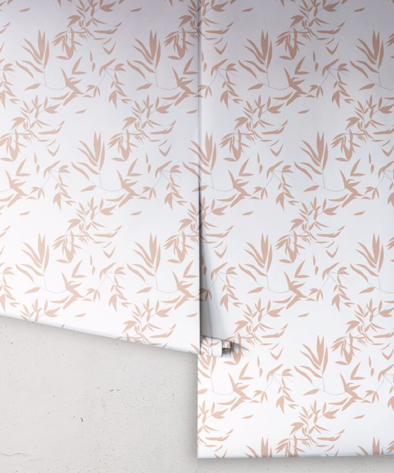 Bamboo Leaves Wallpaper • Subtle Botanical • Milton & King