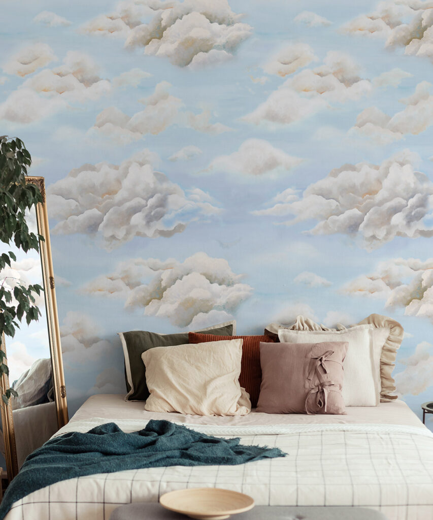 Heavenly Wallpaper • Serene Cloudy Sky • Milton & King USA