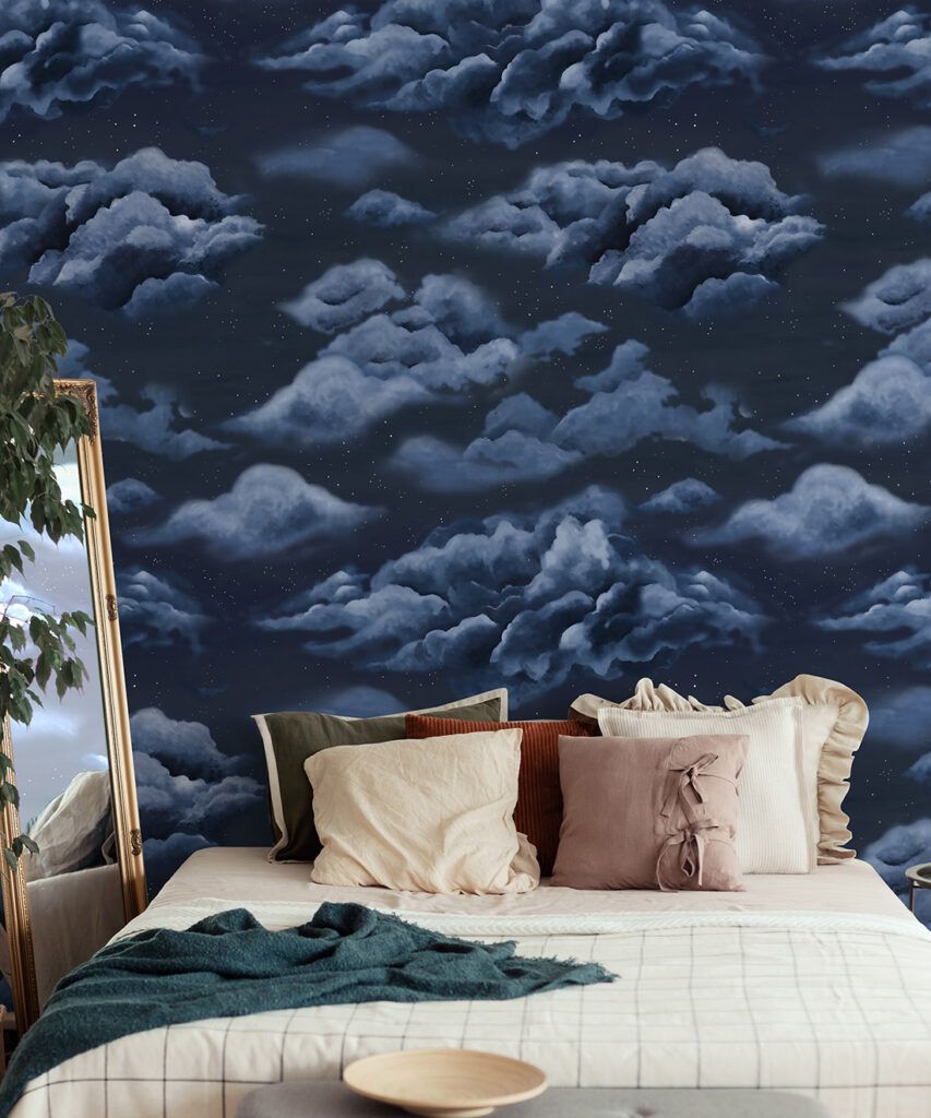 Heavenly Wallpaper • Serene Cloudy Sky • Milton & King USA