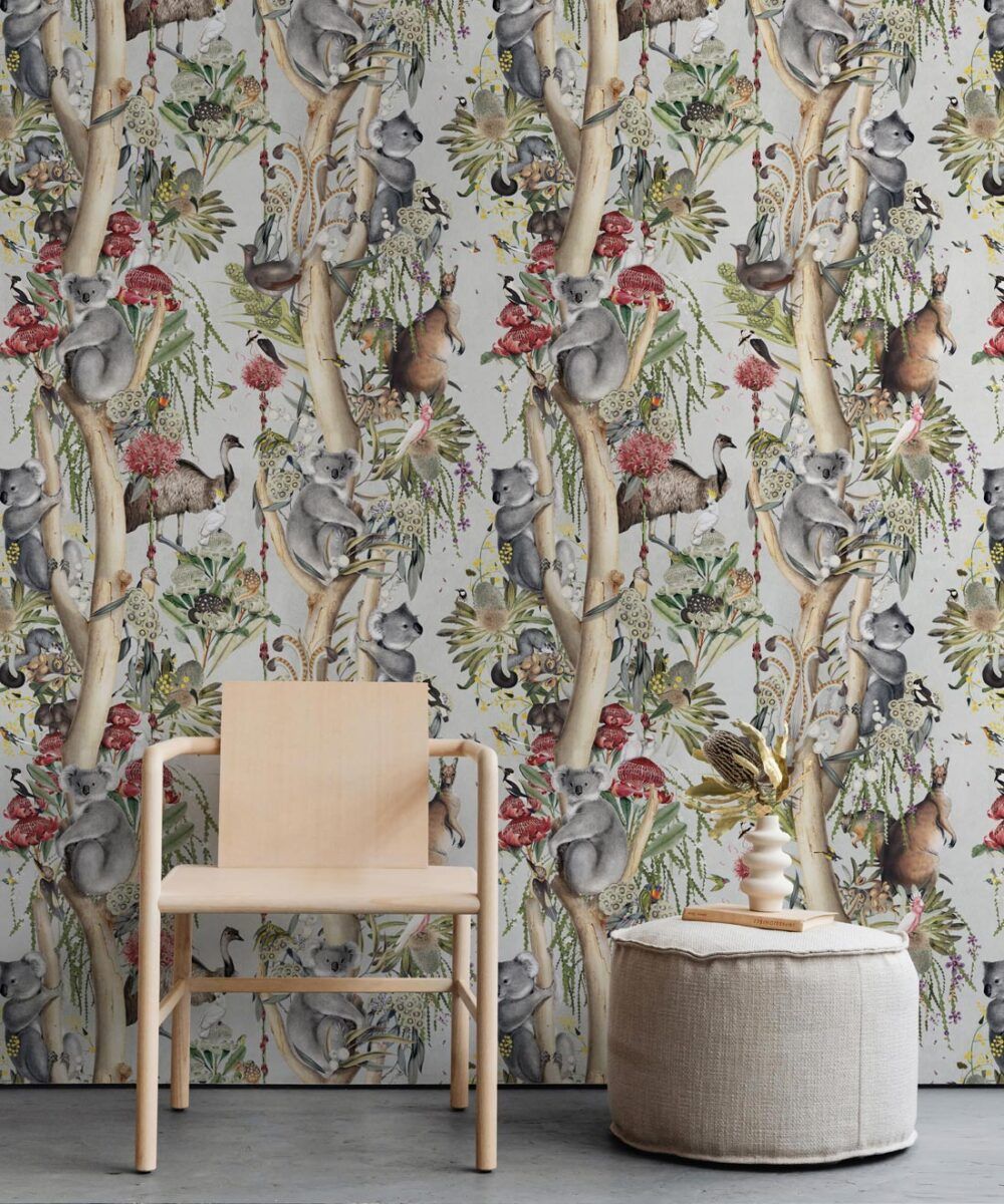 Dreamtime Wallpaper • Australian Bush Wallpaper • Milton & King USA