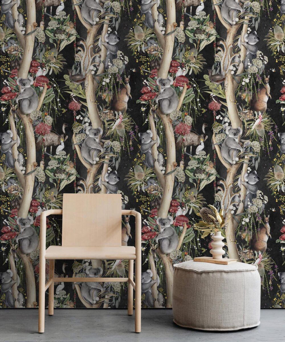 Dreamtime Wallpaper • Australian Bush Wallpaper • Milton & King USA