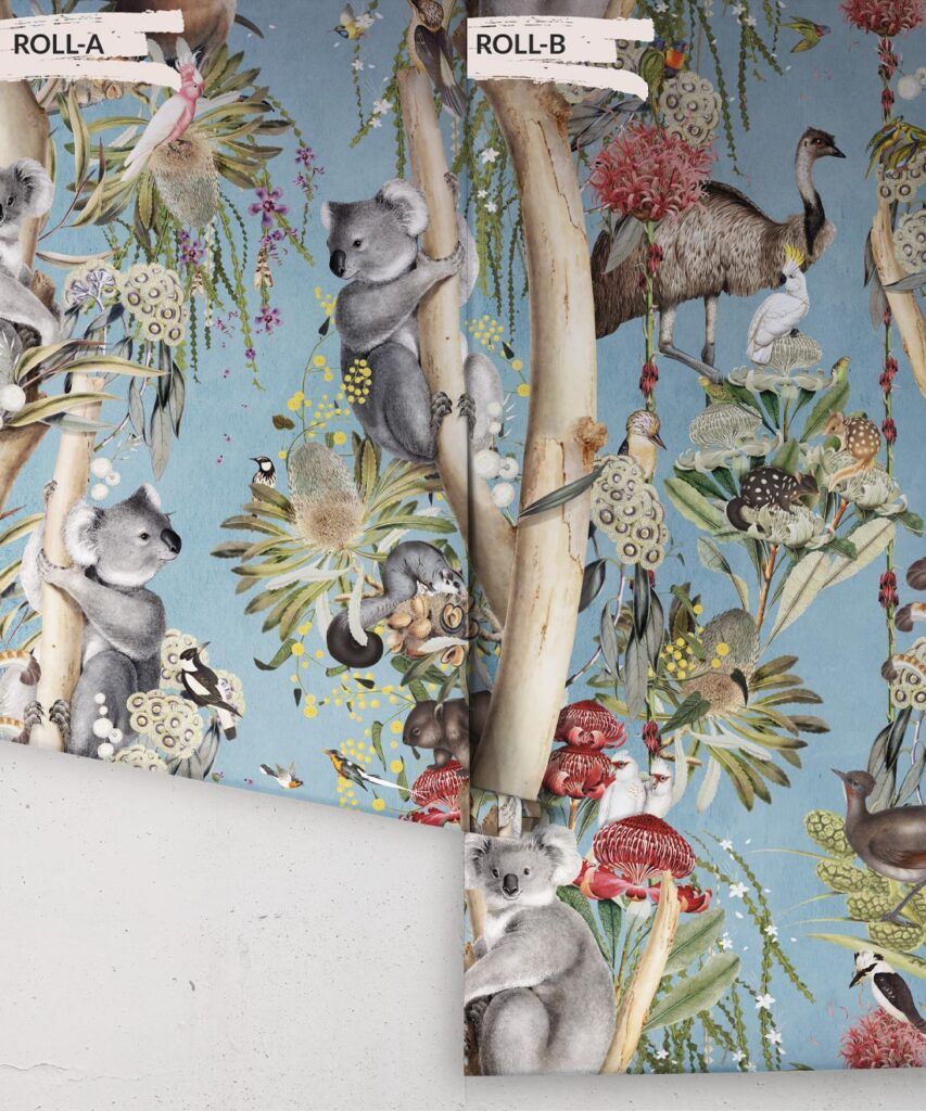 Dreamtime Wallpaper • Australian Bush Wallpaper • Milton & King USA