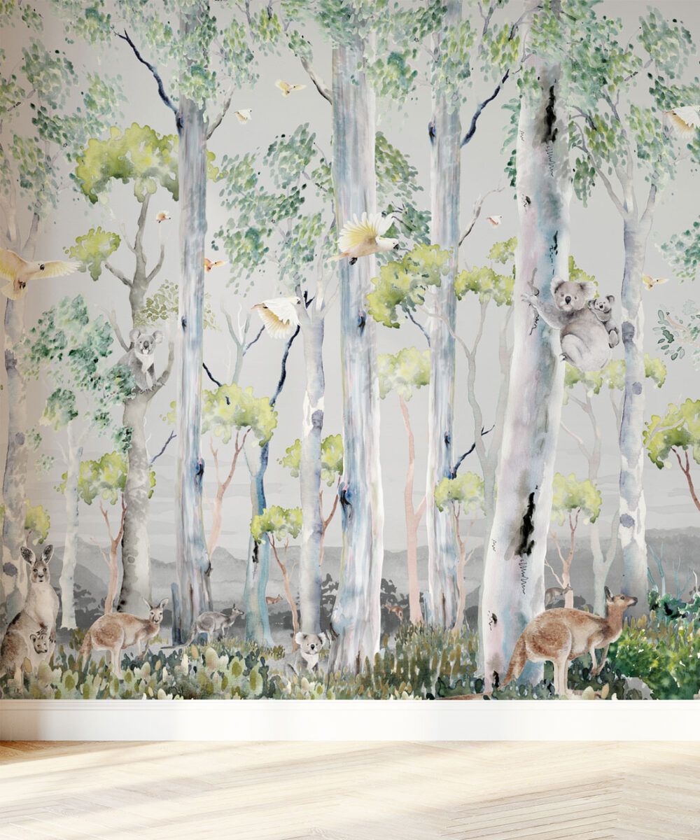 Native Bushlands Mural • Australian Landscape • Milton & King USA