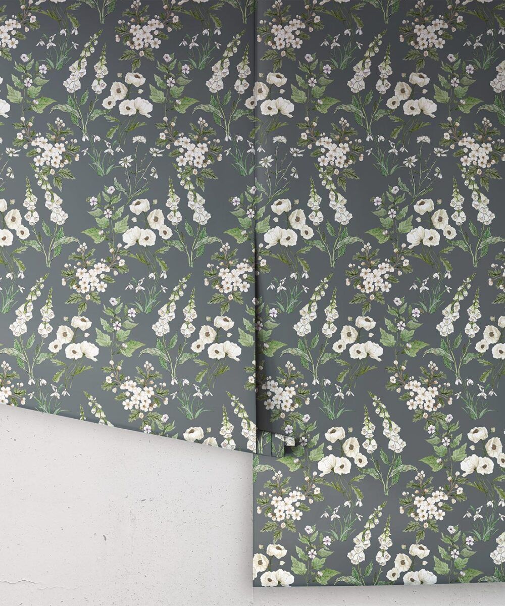 Garden Delight Wallpaper • Floral Wallpaper • Milton & King USA