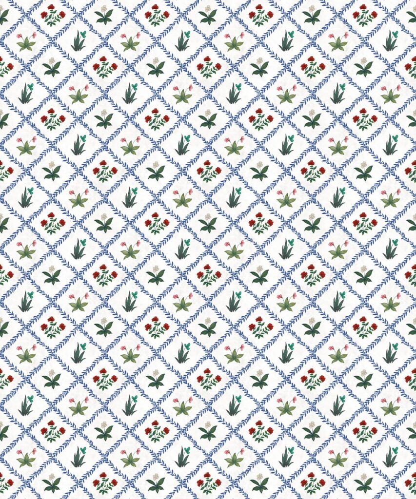 Floret Wallpaper • Floral Wallpaper • Milton & King USA