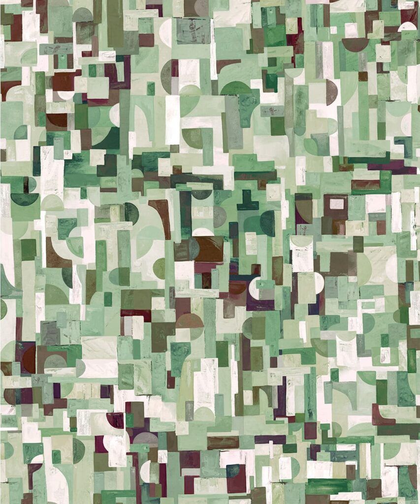 Facet Type II Vinyl Wallpaper • Milton & King USA