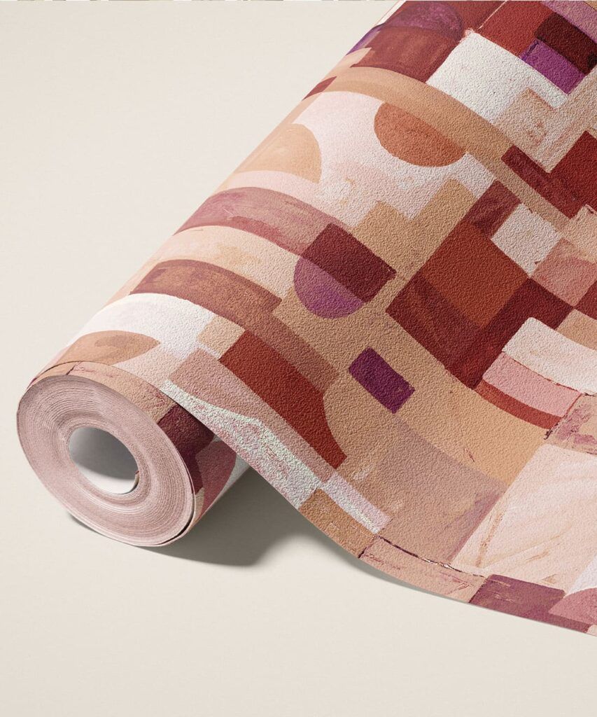 Facet Type II Vinyl Wallpaper • Milton & King USA
