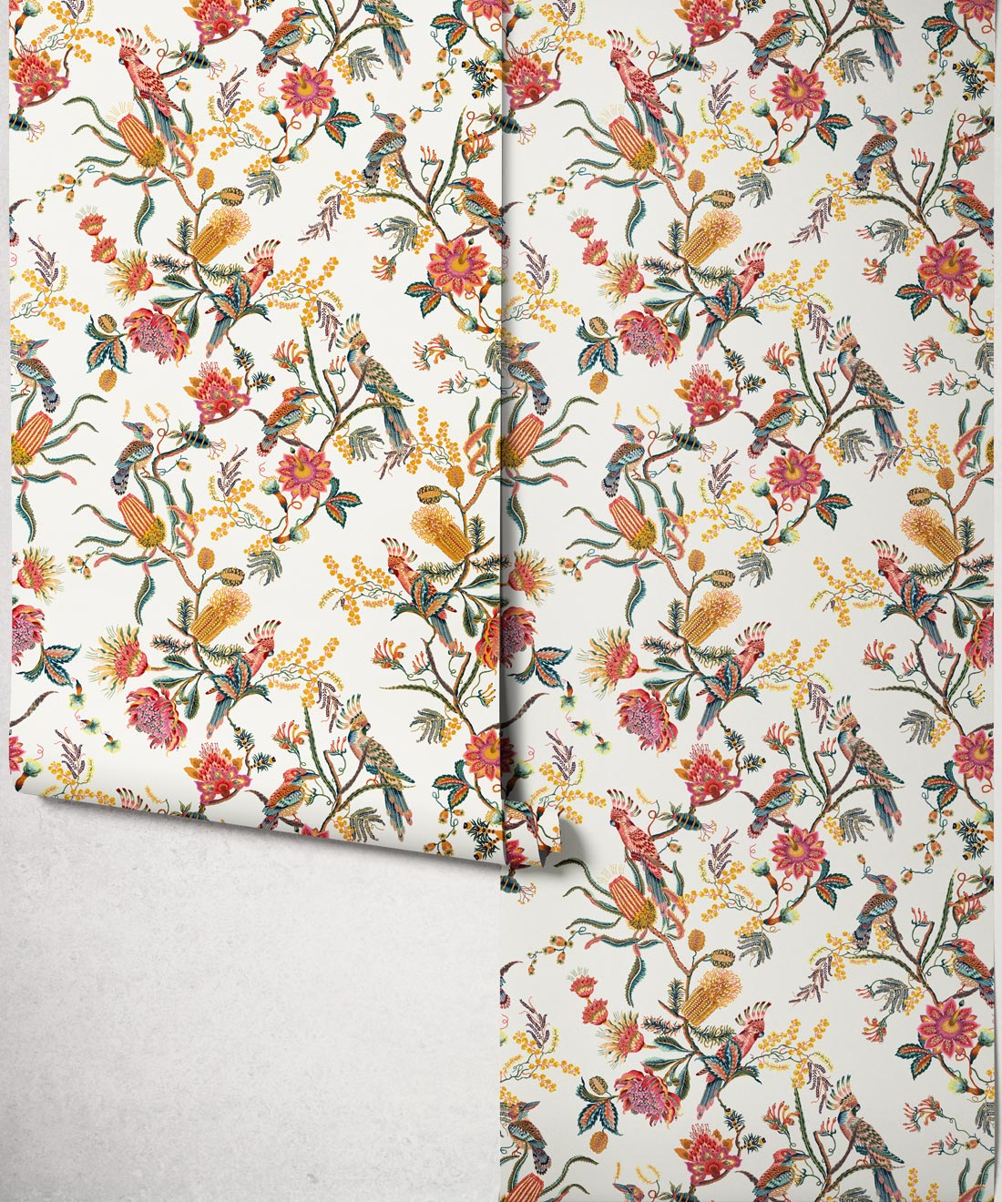 Matilda Metallic Wallpaper • Botanical • Milton & King