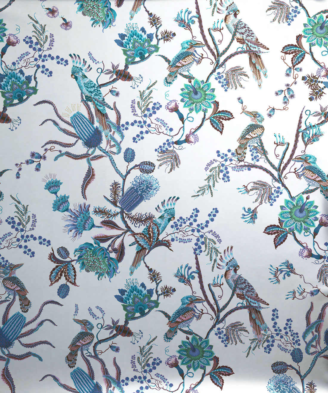 Matilda Metallic Wallpaper • Botanical • Milton & King