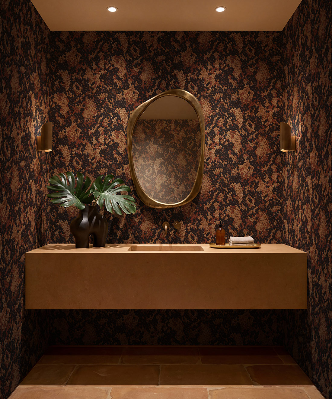 Snakeskin Wallpaper • Snakeskin Print Wallpaper • Wild at Heart ...